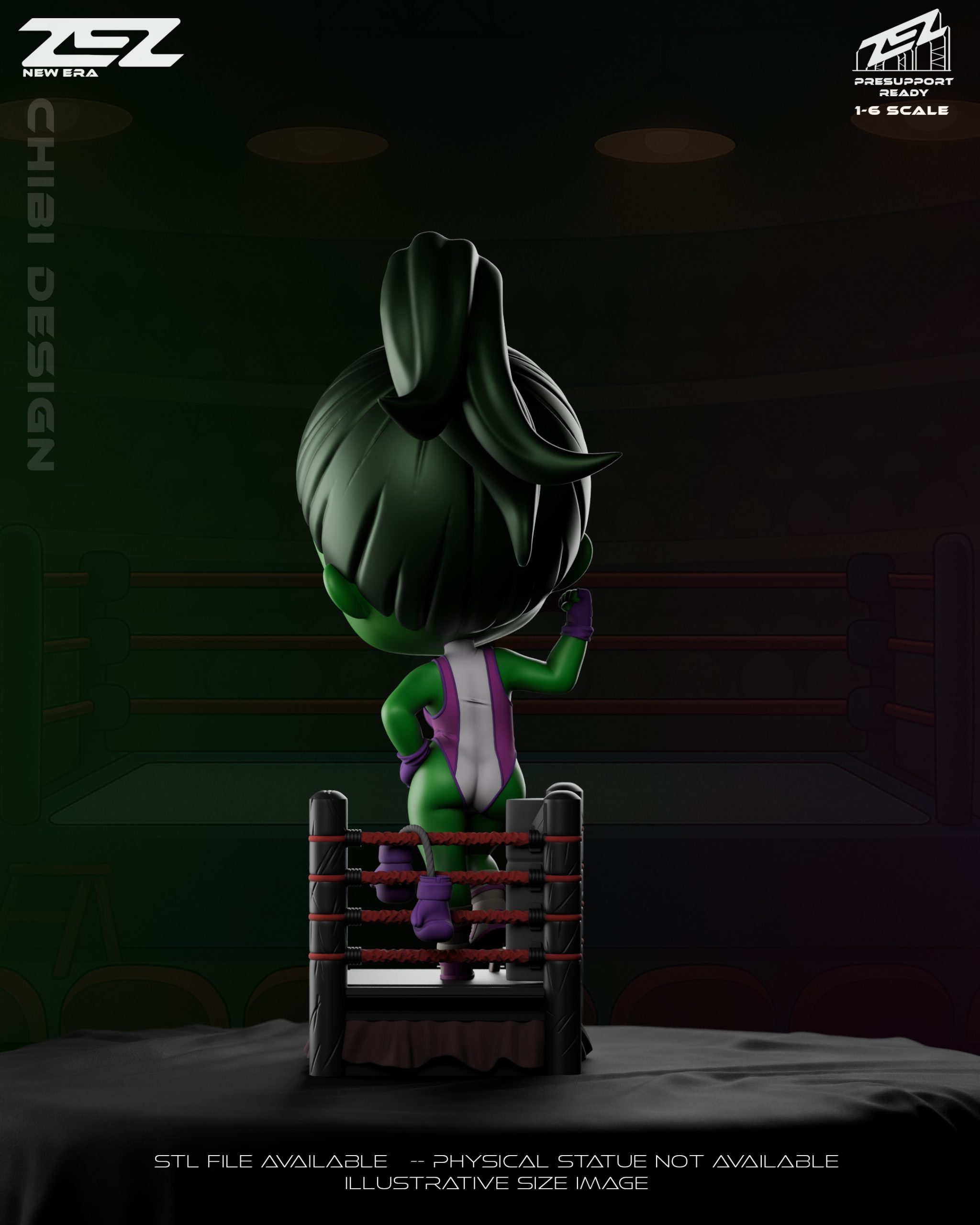 ZEZ Studios - She Hulk Chibi - May 2025