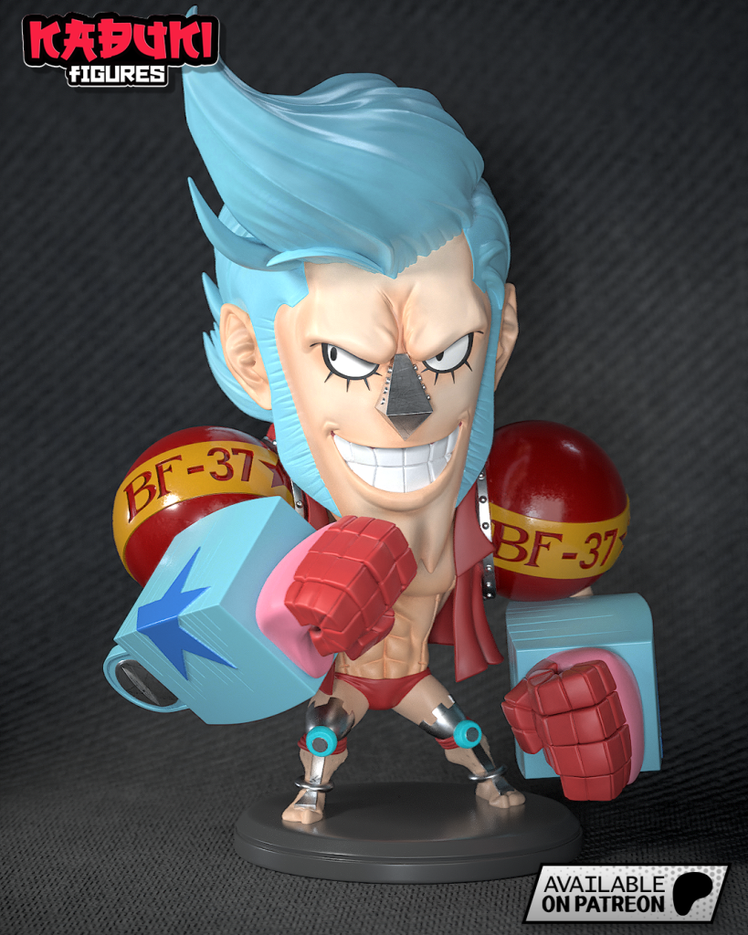 Tanuki Figures - Franky (One Piece) – Chibi - July 2025