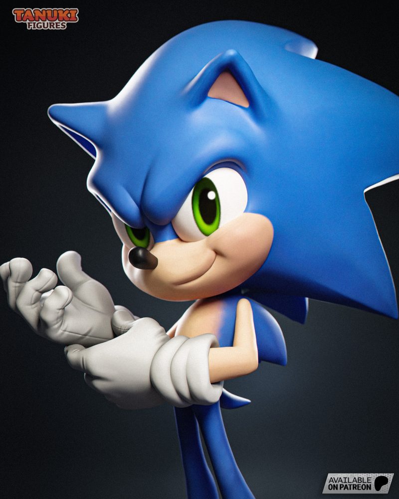 Tanuki Figures - Sonic – Toon - July 2025