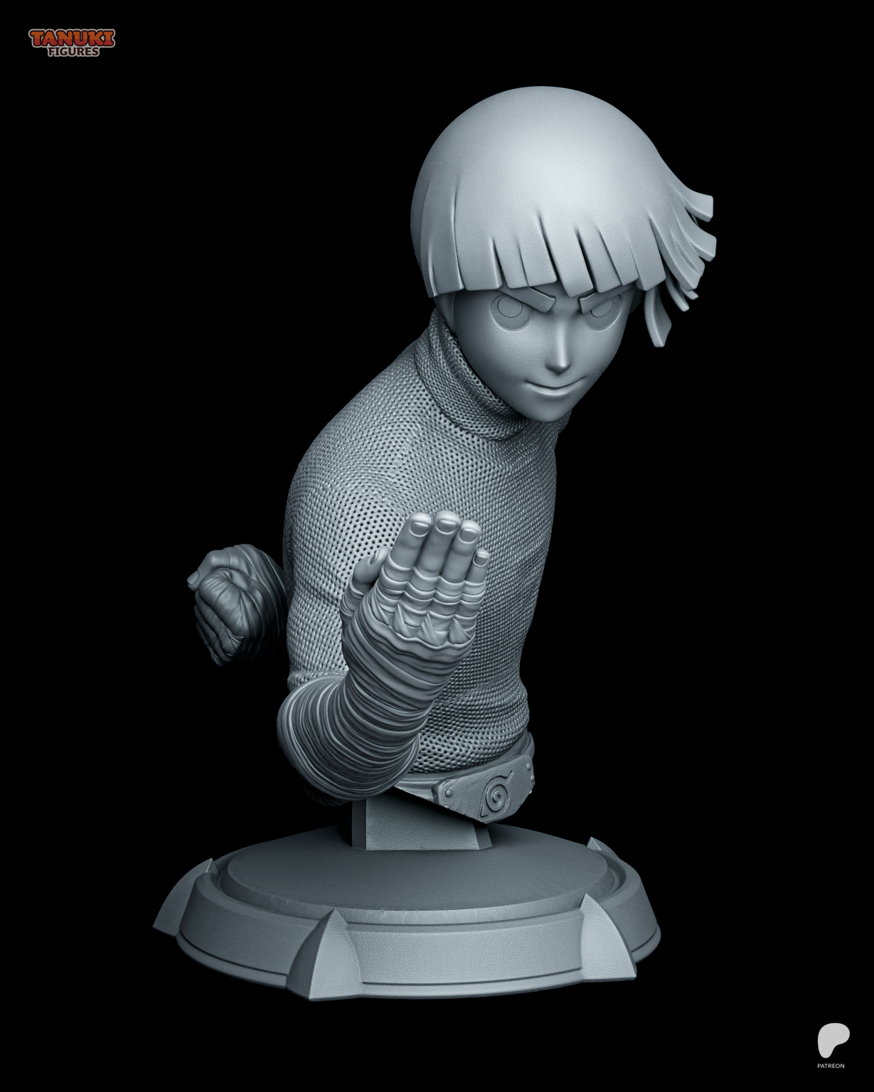 Tanuki Figures - Rock Lee (Naruto classic) + Bust - July 2025