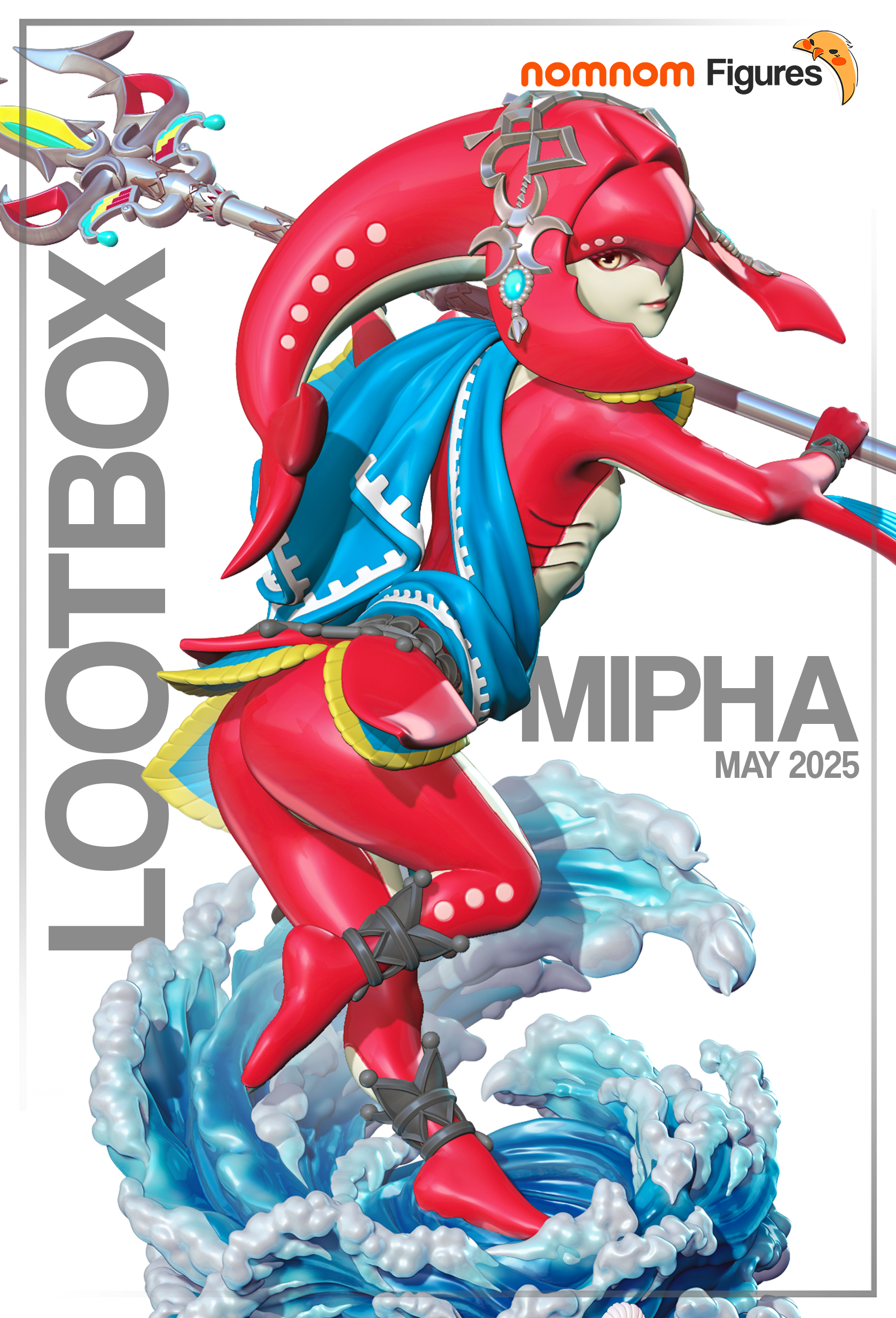 NomNom Figures - Mipha - Breath of the Wild - May 2025