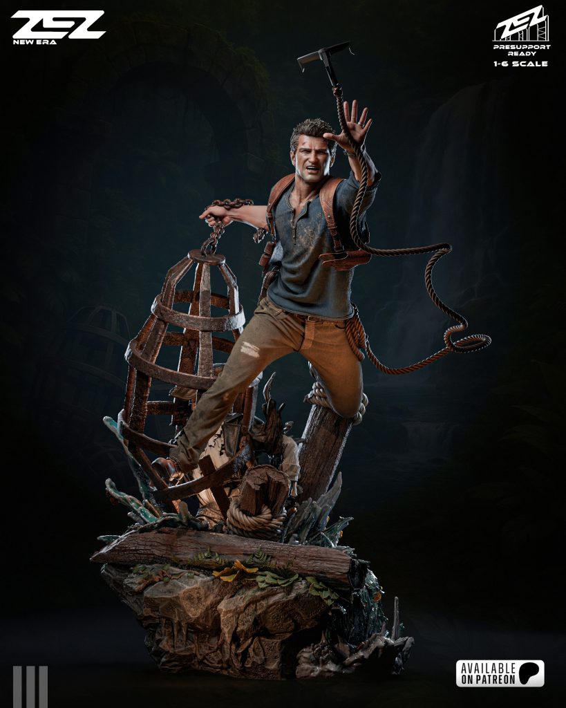 ZEZ Studios - Nathan Drake + Bust - June 2025