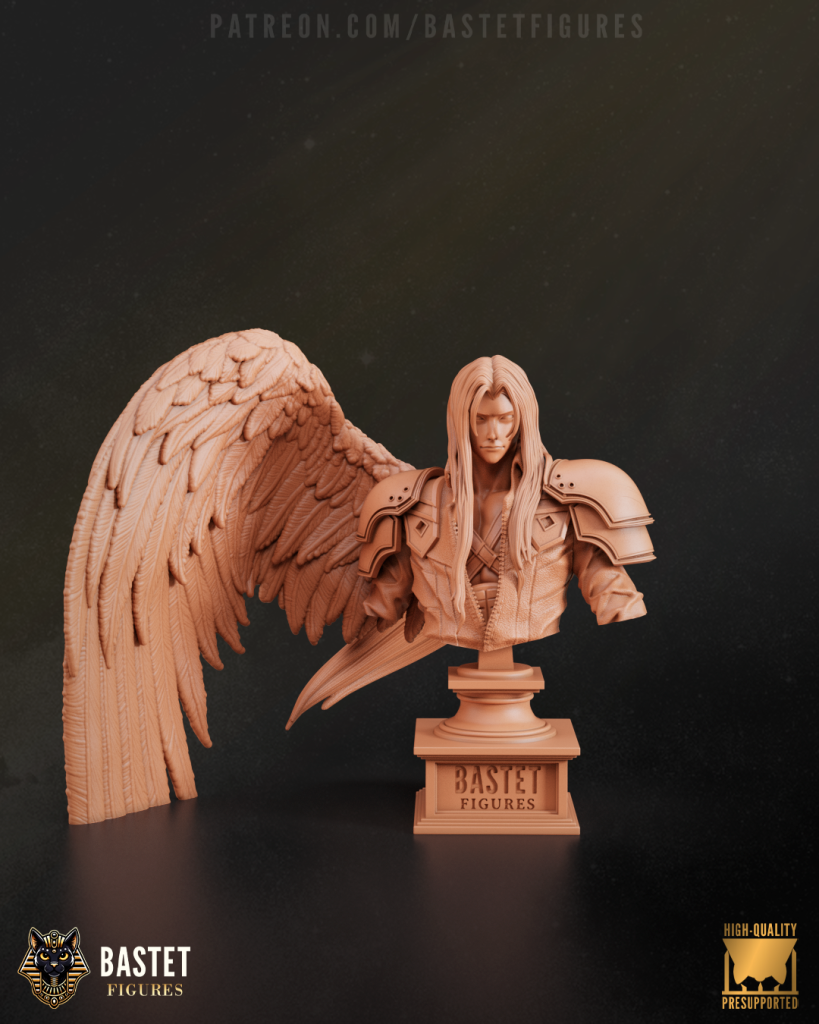 Bastet Figures - Sephiroth + Bust - August 2025