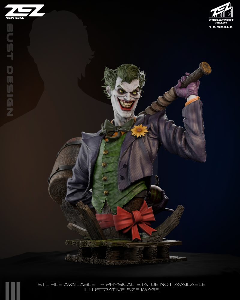 ZEZ Studios - Joker + Bust - August 2025