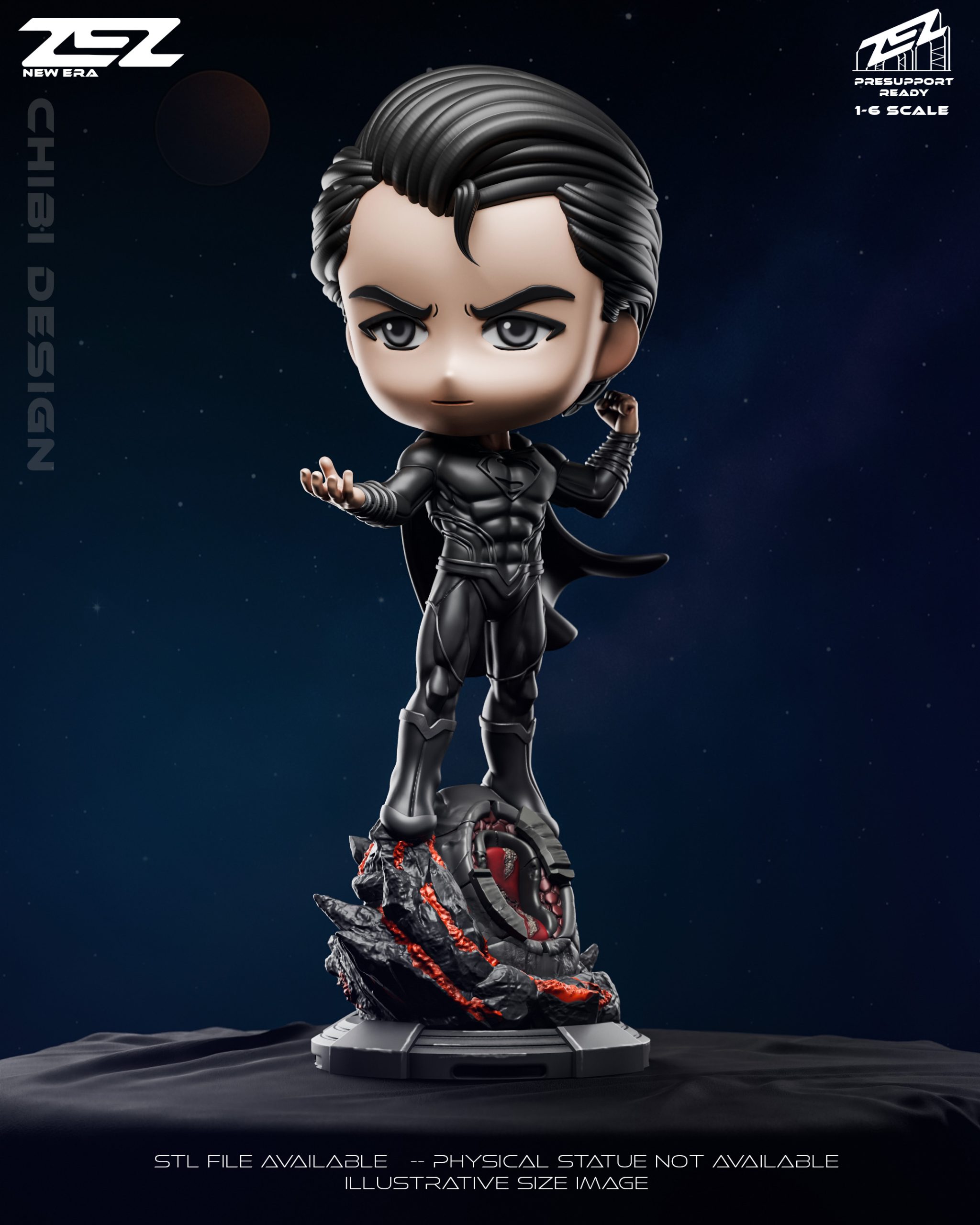 ZEZ Studios - Superman Chibi - July 2025