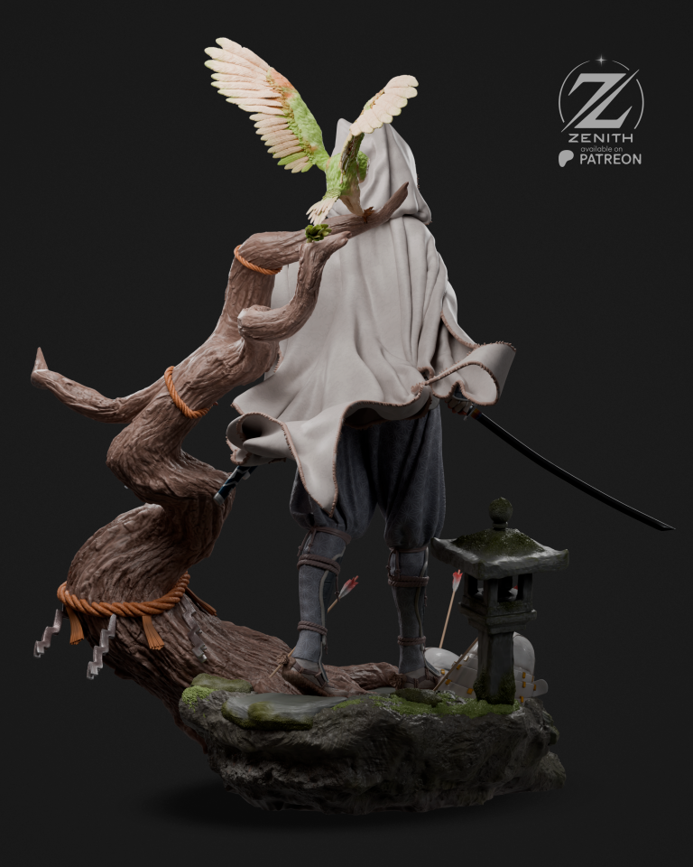 Samurai Ahsoka STL 38.2 см | Star Wars Jedi Ronin 1/6 | Zenith Studios September 2025