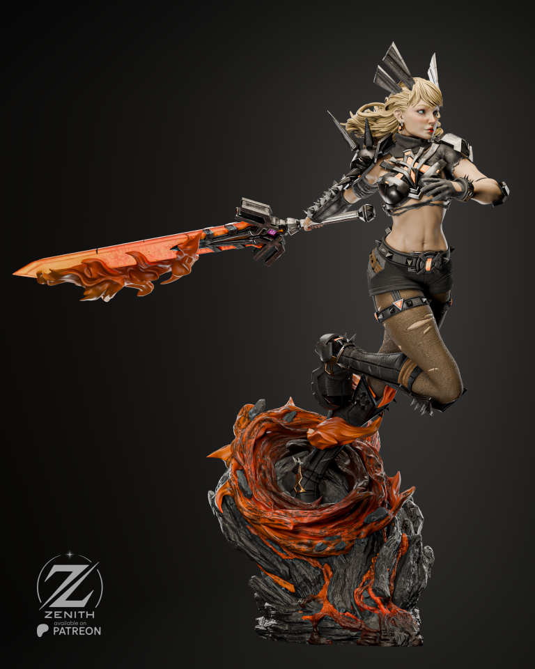 Magik STL — Иллиана Распутина Статуя и Бюст 1/6 | Zenith Studios Август ...