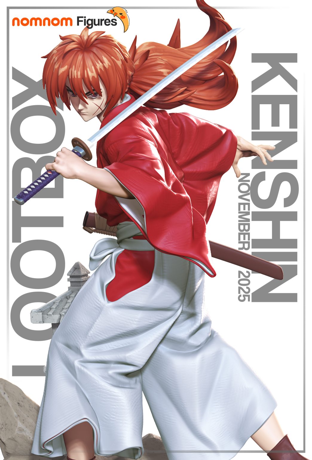 Nom Nom Figures - Kenshin - Samuray X - November 2025