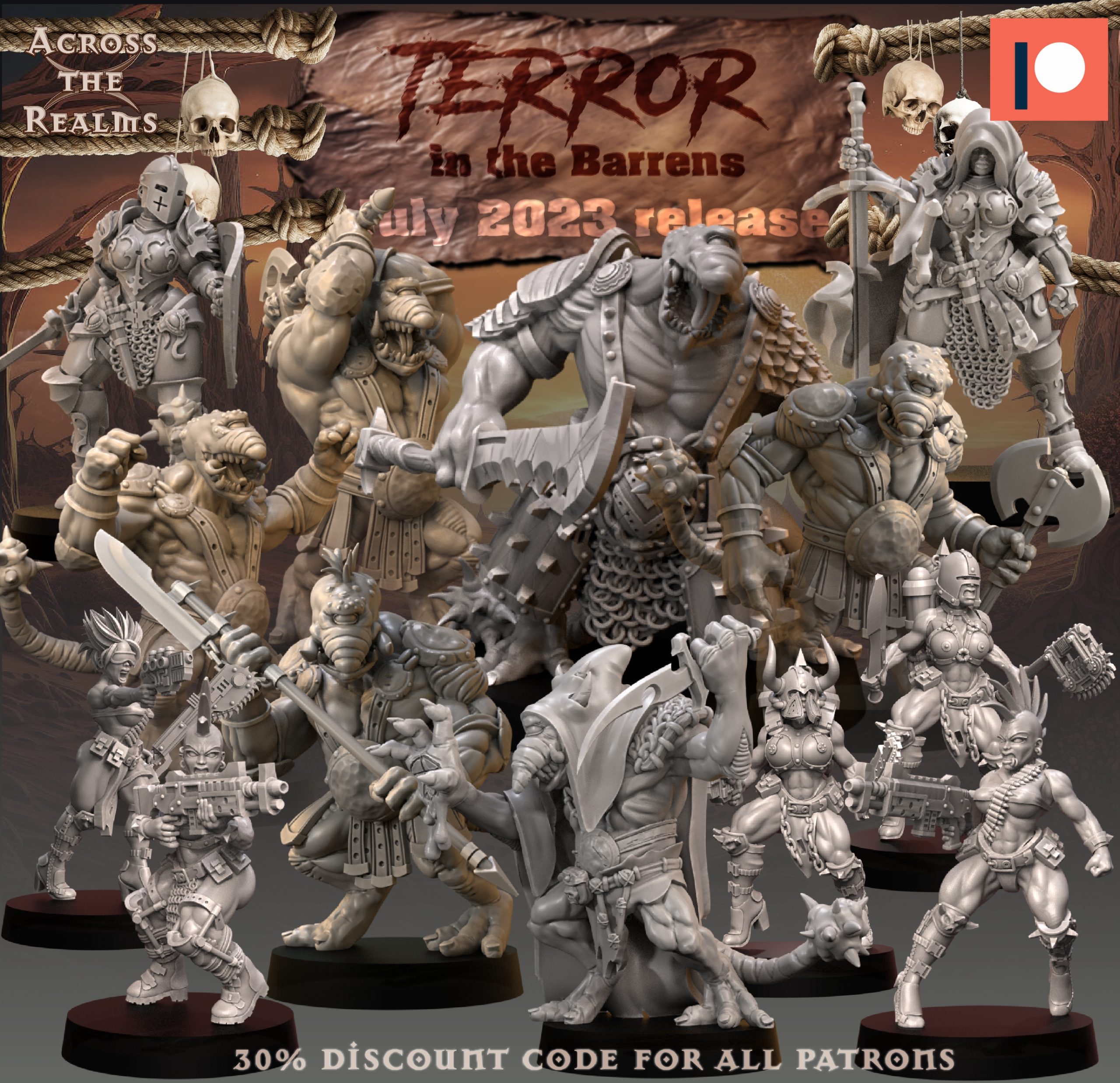 Across The Realms – Terror in the Barrens STL (July 2023)