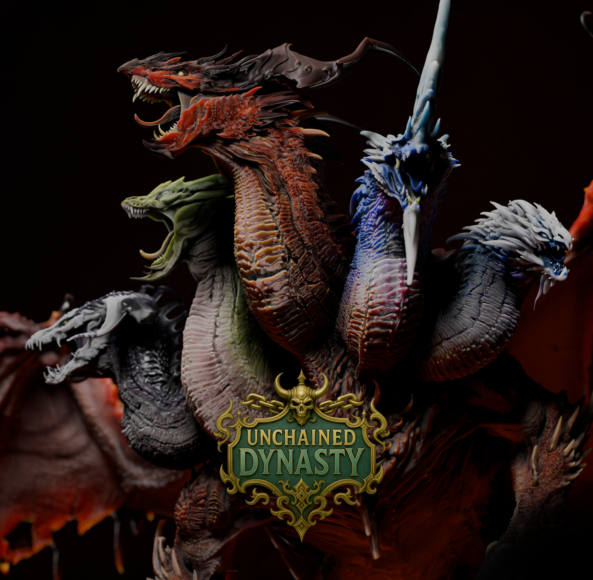 Rescale Miniatures Unchained Dynasty 42 Models STL - December 2025